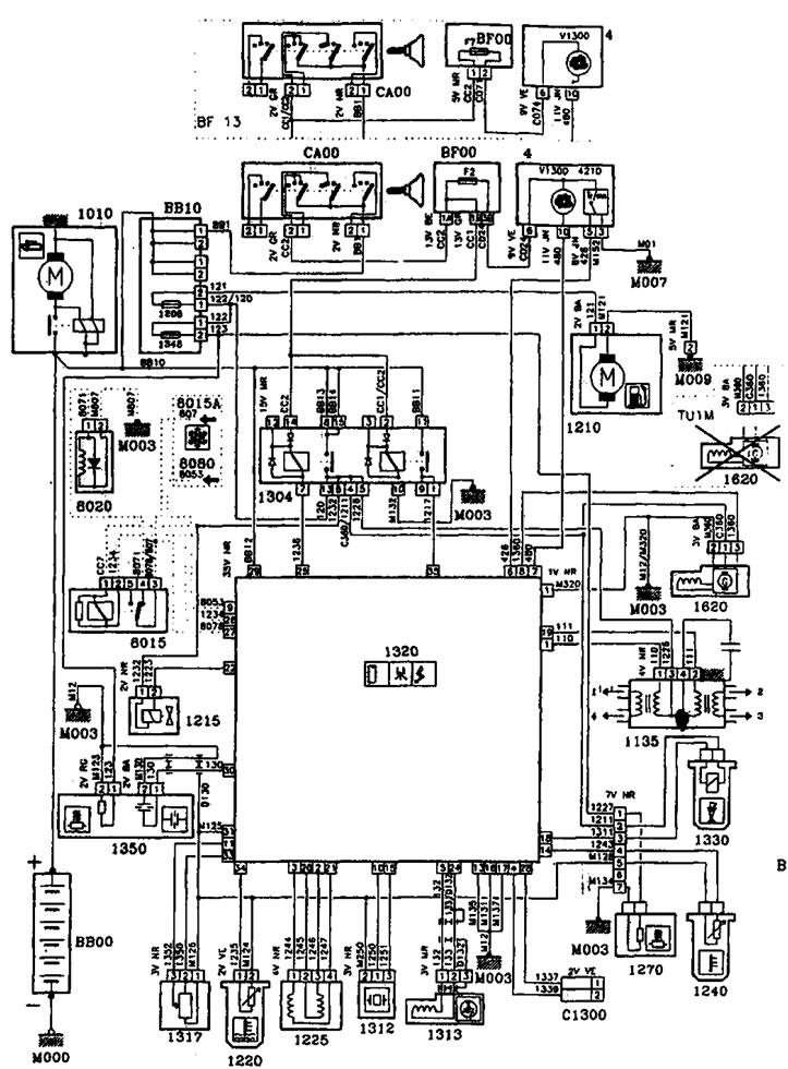 Ignition Wiring Diagram and Fuel Injection System (Magnetti, Morelli G6 ...
